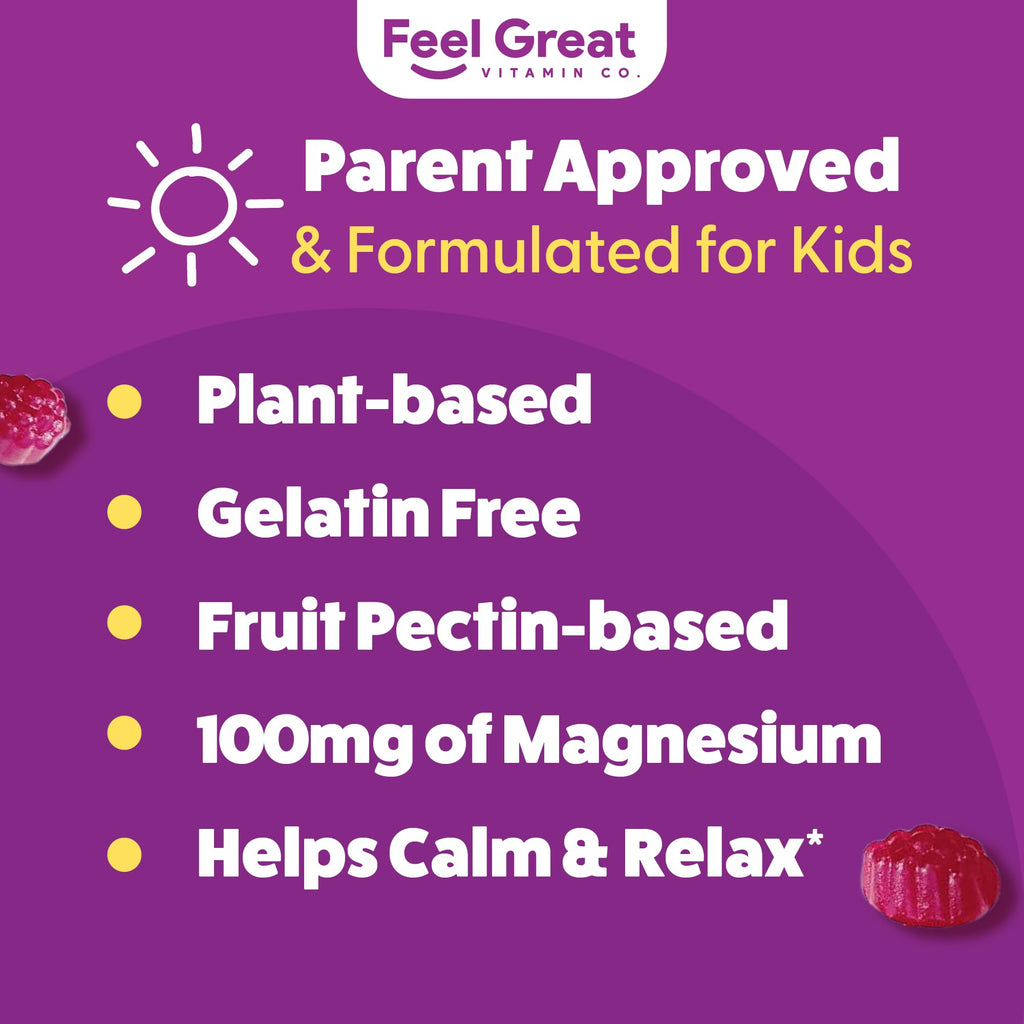 60 count magnesium gummies for kids