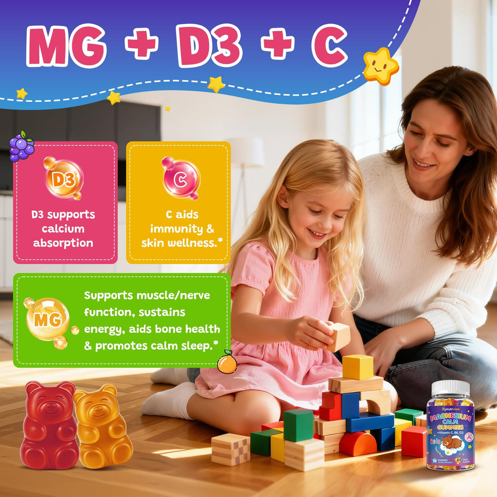 60 count magnesium gummies for relaxation