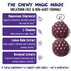 60 count magnesium gummies for restful nights