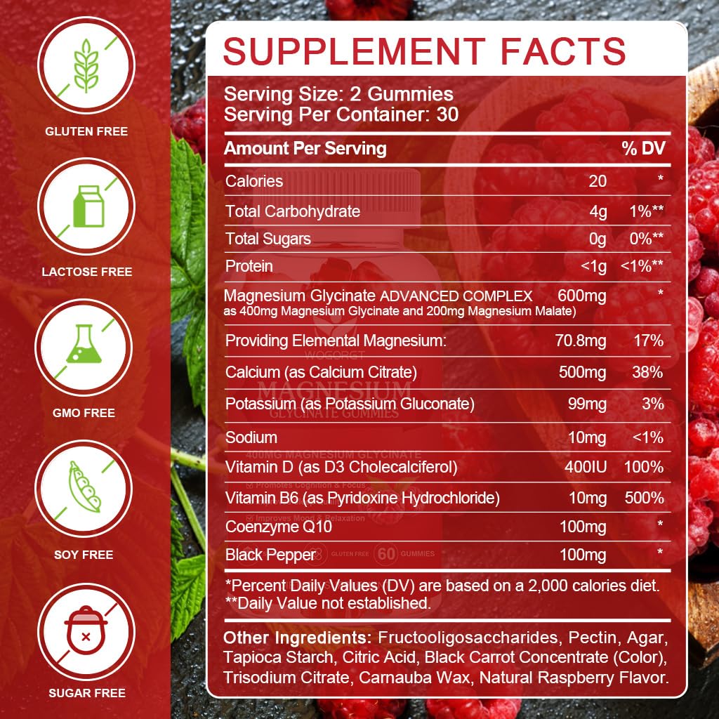 60 count magnesium gummies for sleep