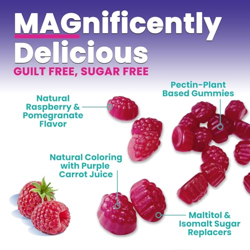 60 count magnesium gummies for stress relief