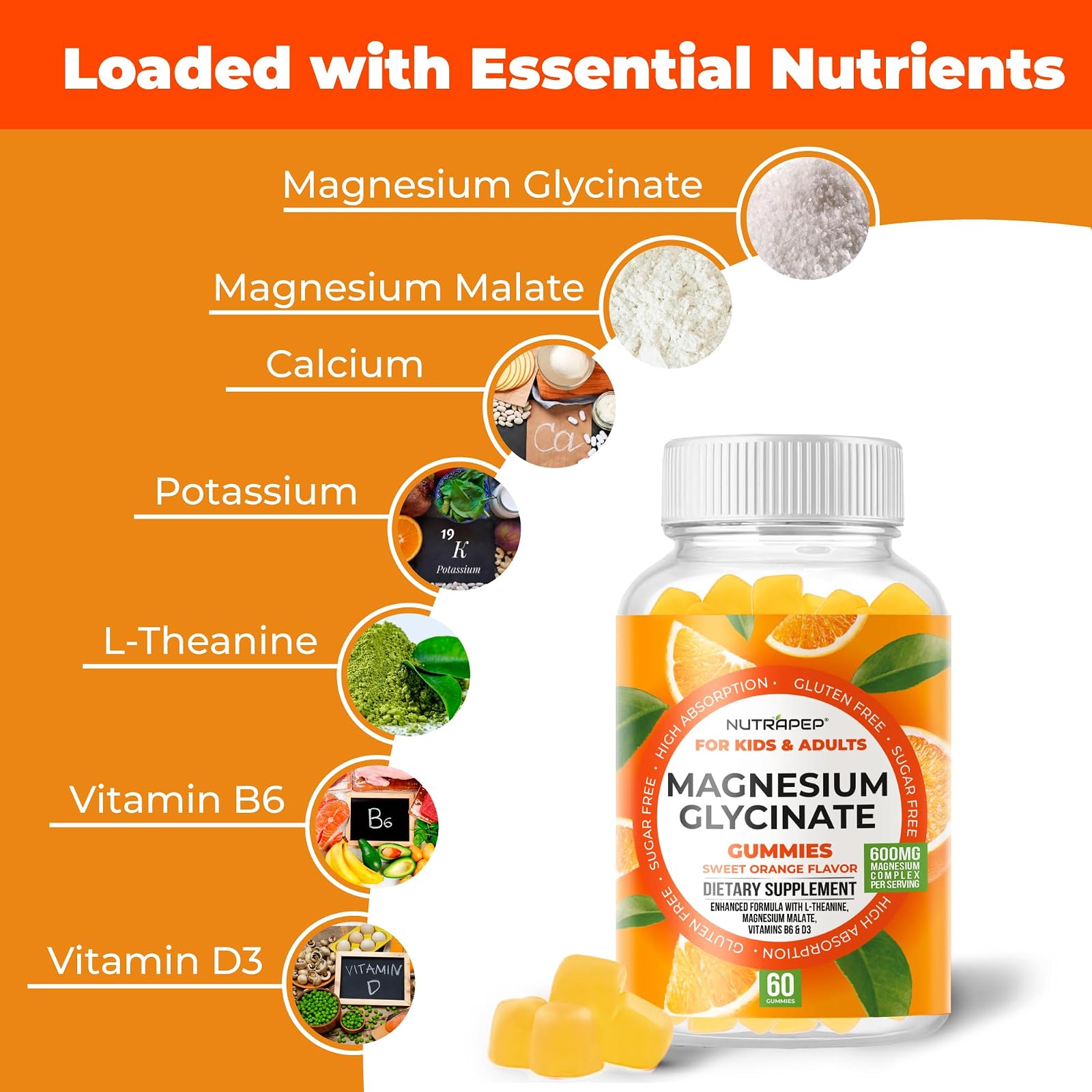 60 count magnesium gummies