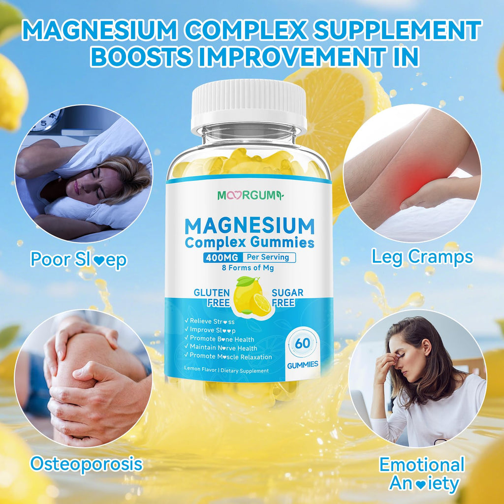 60 count magnesium gummy supplements