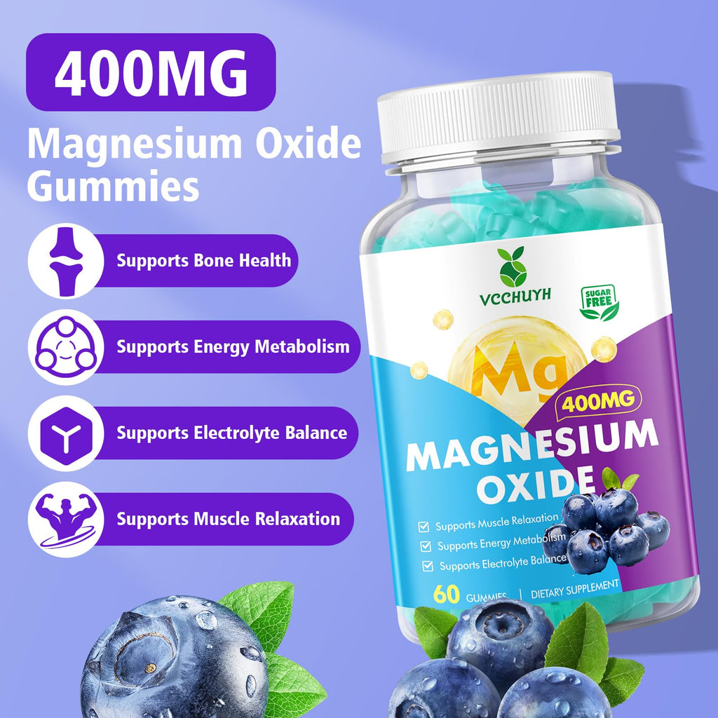 60 count magnesium oxide supplement