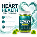 60 count Marine Algae omega 3 gummies