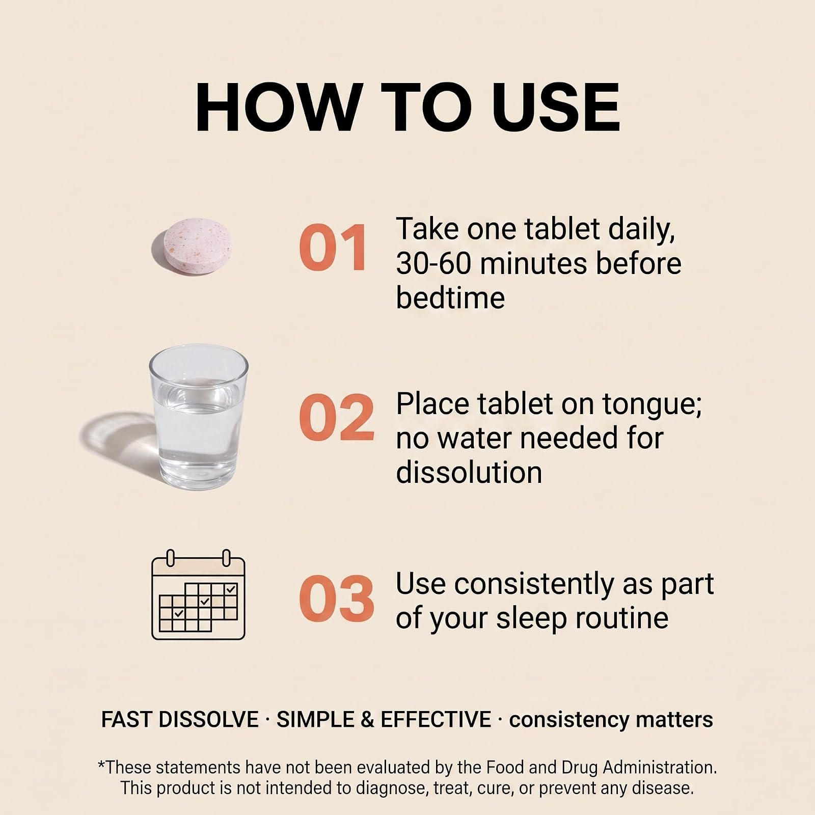 60 count melatonin for sleep support