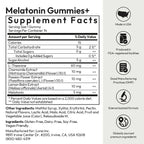 60 count melatonin gummies for better sleep
