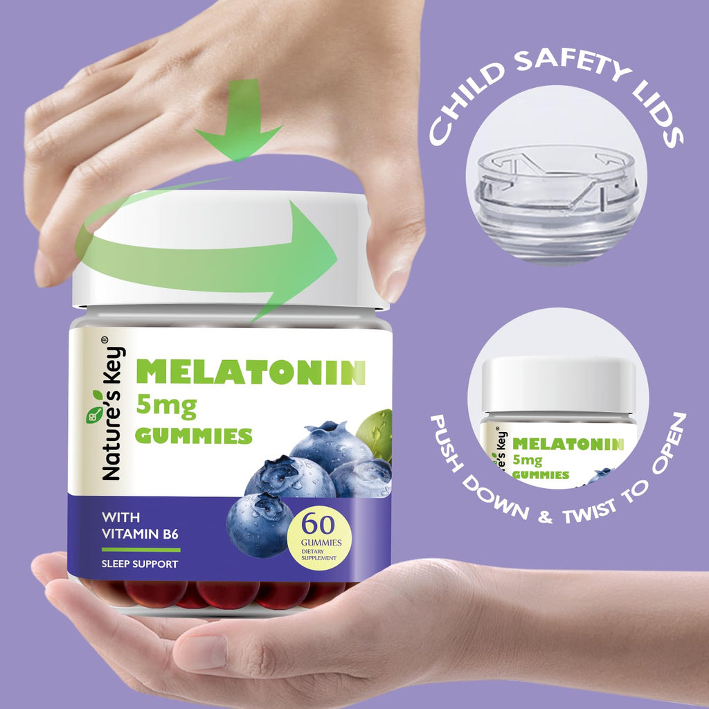 60 count melatonin gummies for convenience