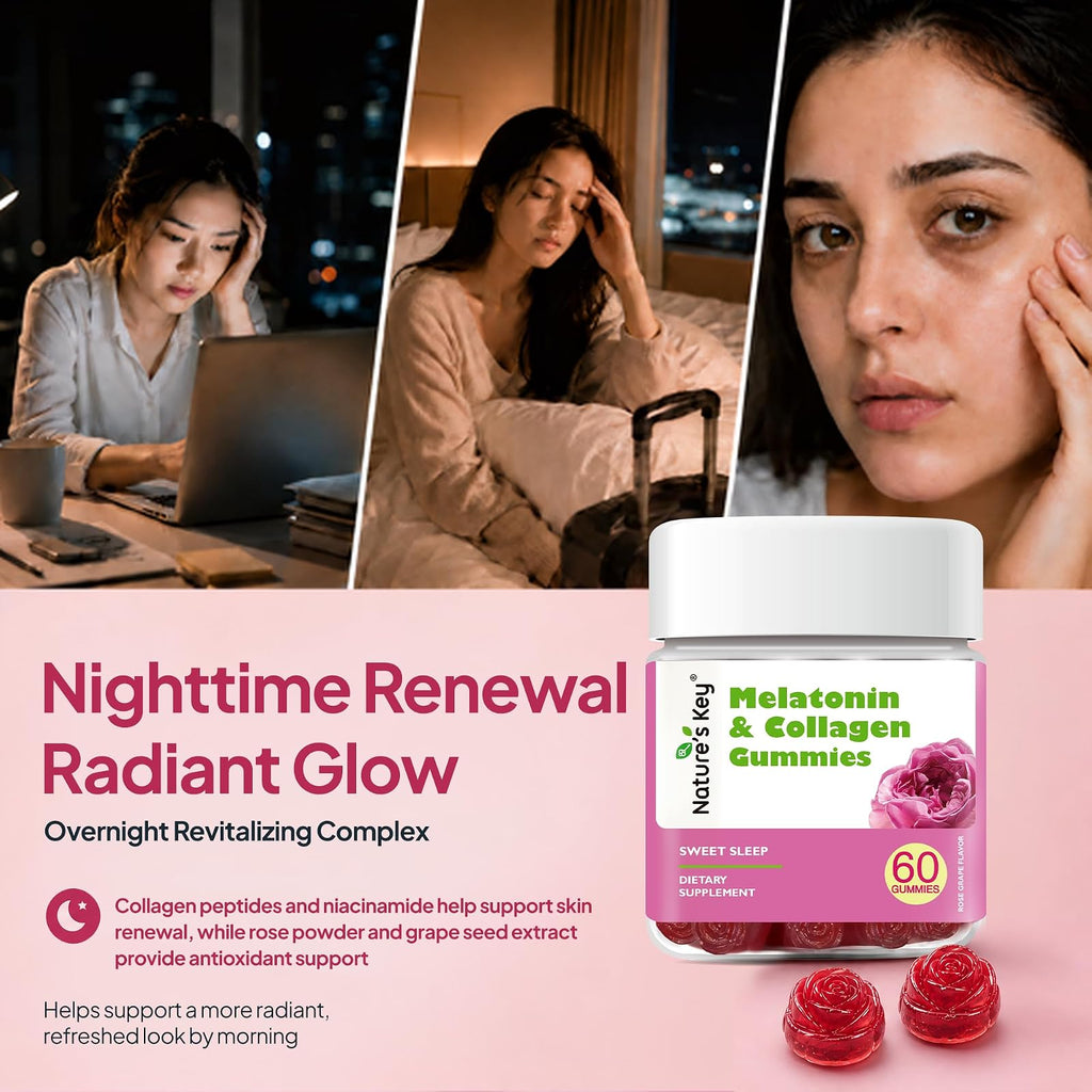 60 count melatonin gummies for convenience