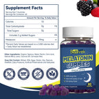 60 count melatonin gummies for nightly routine