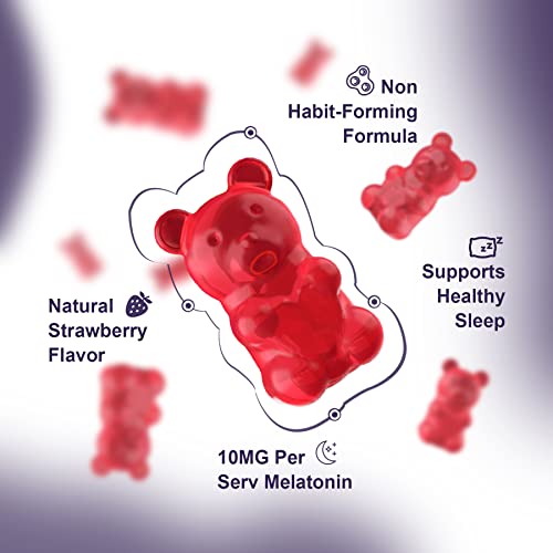 60 count melatonin gummies for nightly support