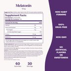 60 count melatonin gummies for restful nights