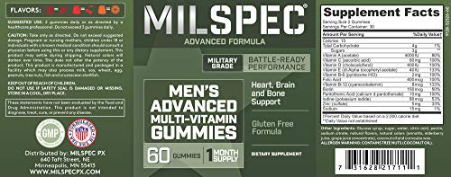 60 count men's vitamin gummies for immunity