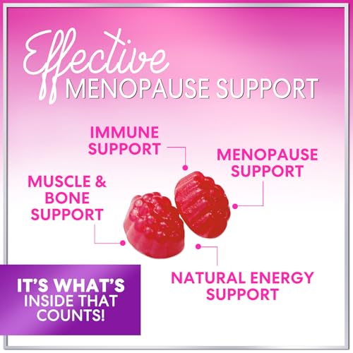 60 count menopause support gummies