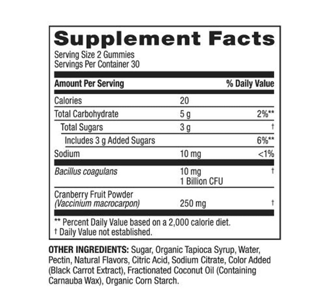 60 count mineral support gummies