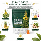 60 count Mullein gummies for wellness