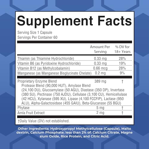 60 count multi-enzymes for digestion