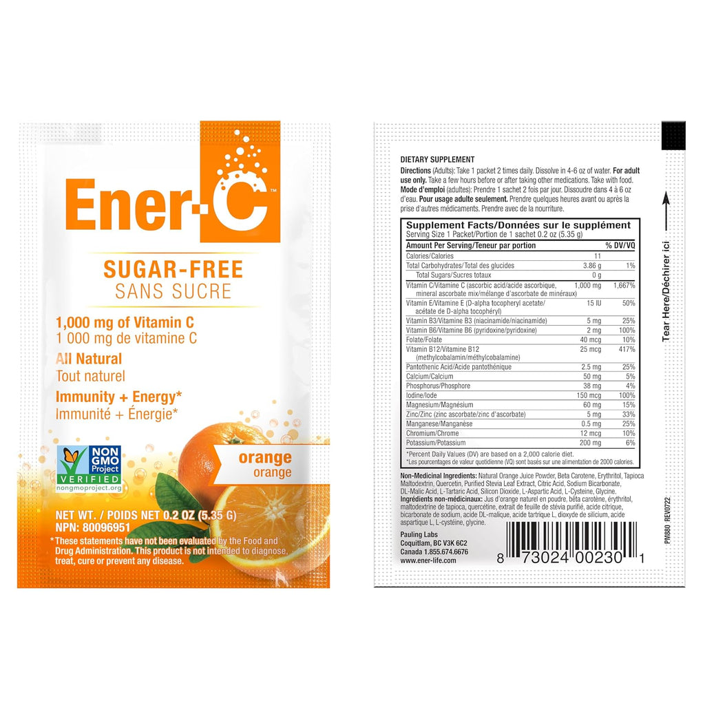 60 count multivitamin drink packets