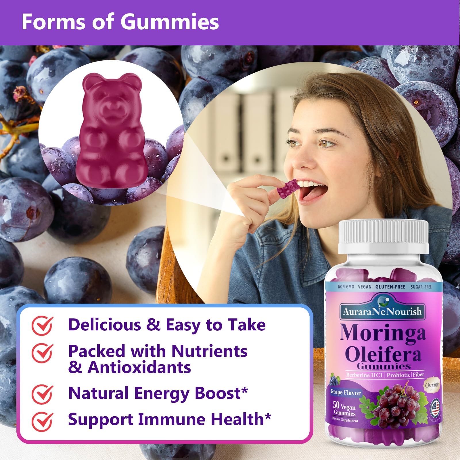 60 count multivitamins for immune support