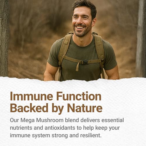 60 count mushroom supplement benefits