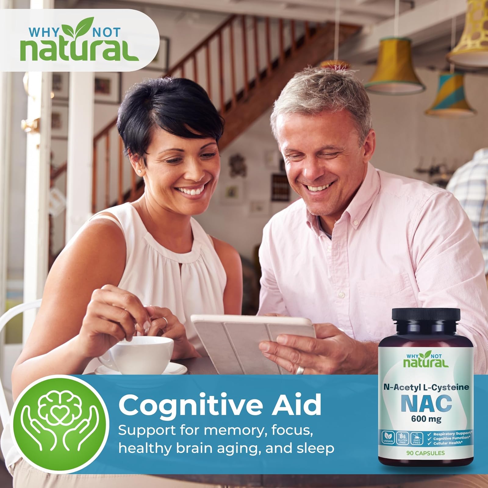 60 count NAC capsules for daily use