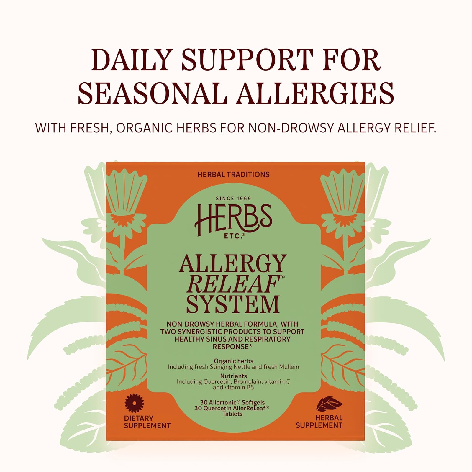 60 count nettle allergy supplement