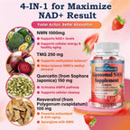 60 count NMN gummy supplement