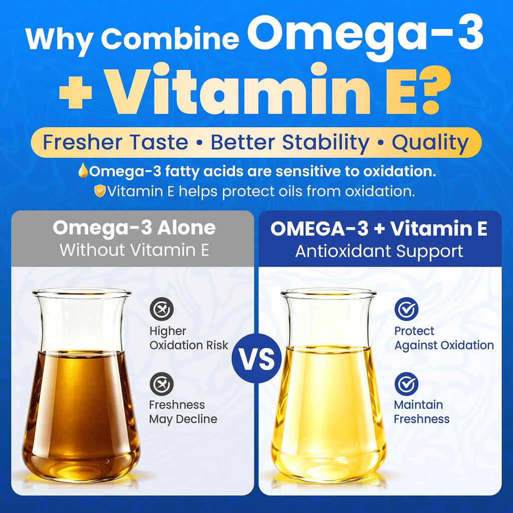 60 count omega 3 gummy bottle