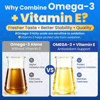 60 count omega 3 gummy bottle