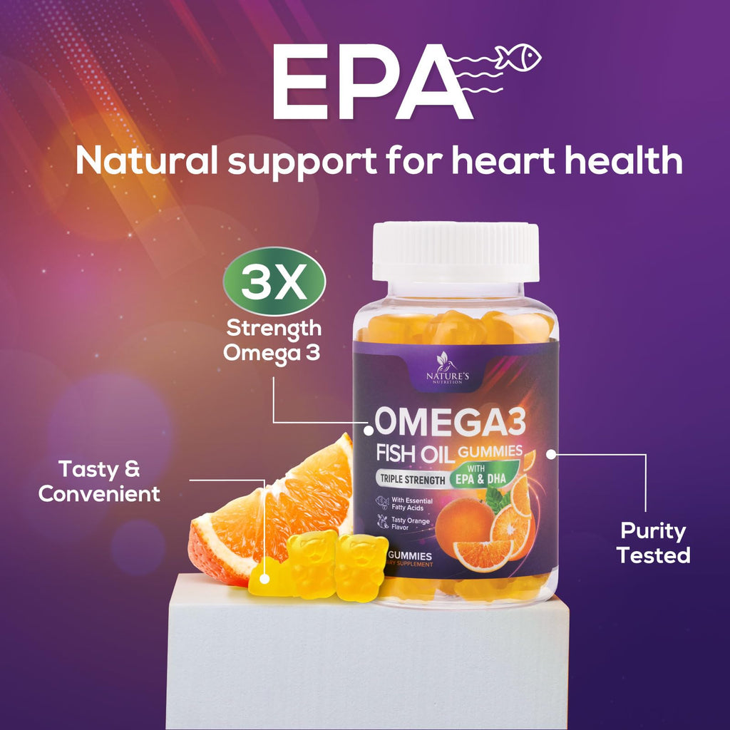 60 count omega 3 gummy pack