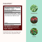 60 count ParaFree Softgels for detox