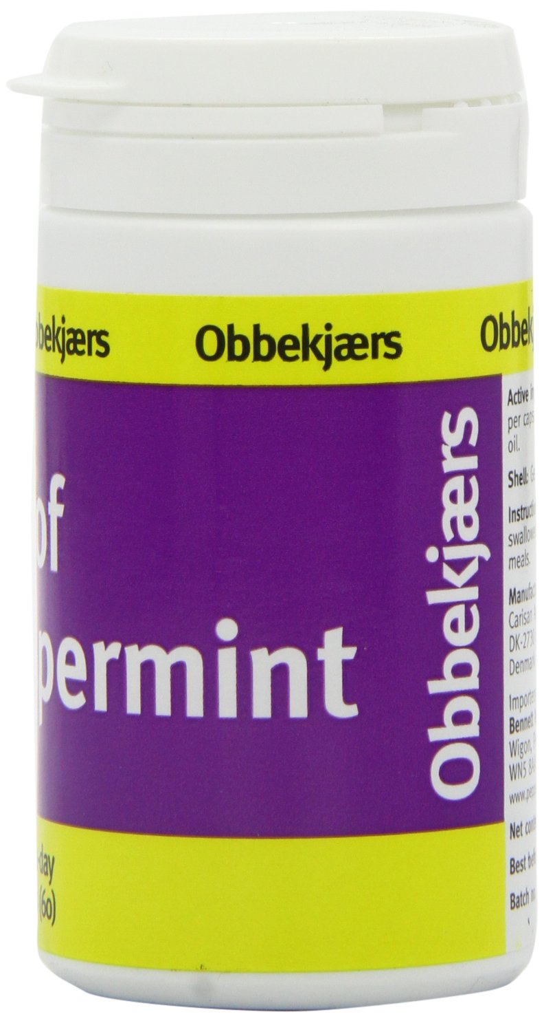 60 count peppermint herbal supplements