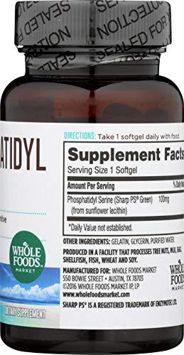 60 count phosphatidyl serine capsules