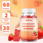 60 count potassium magnesium gummies