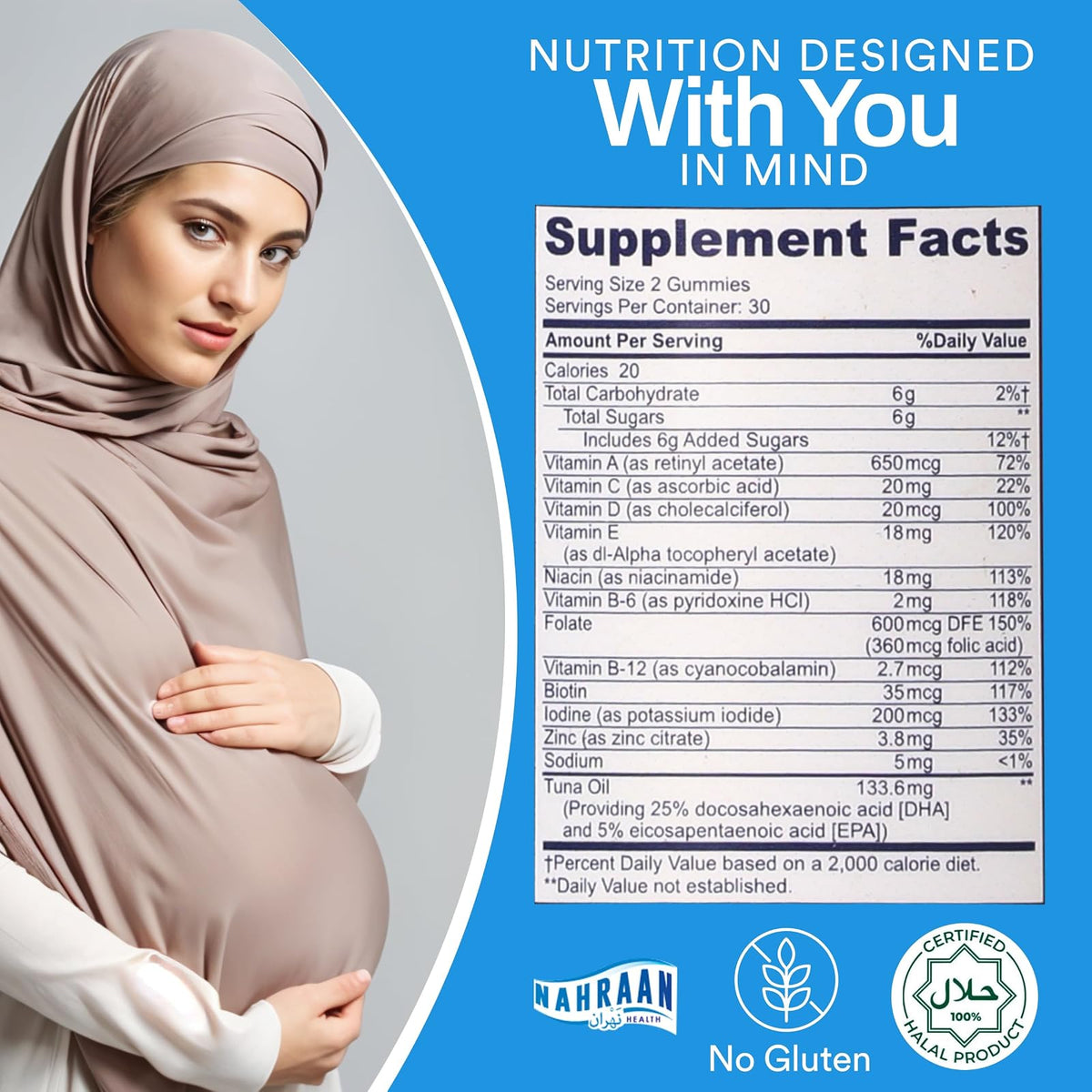 60 count prenatal gummy vitamins