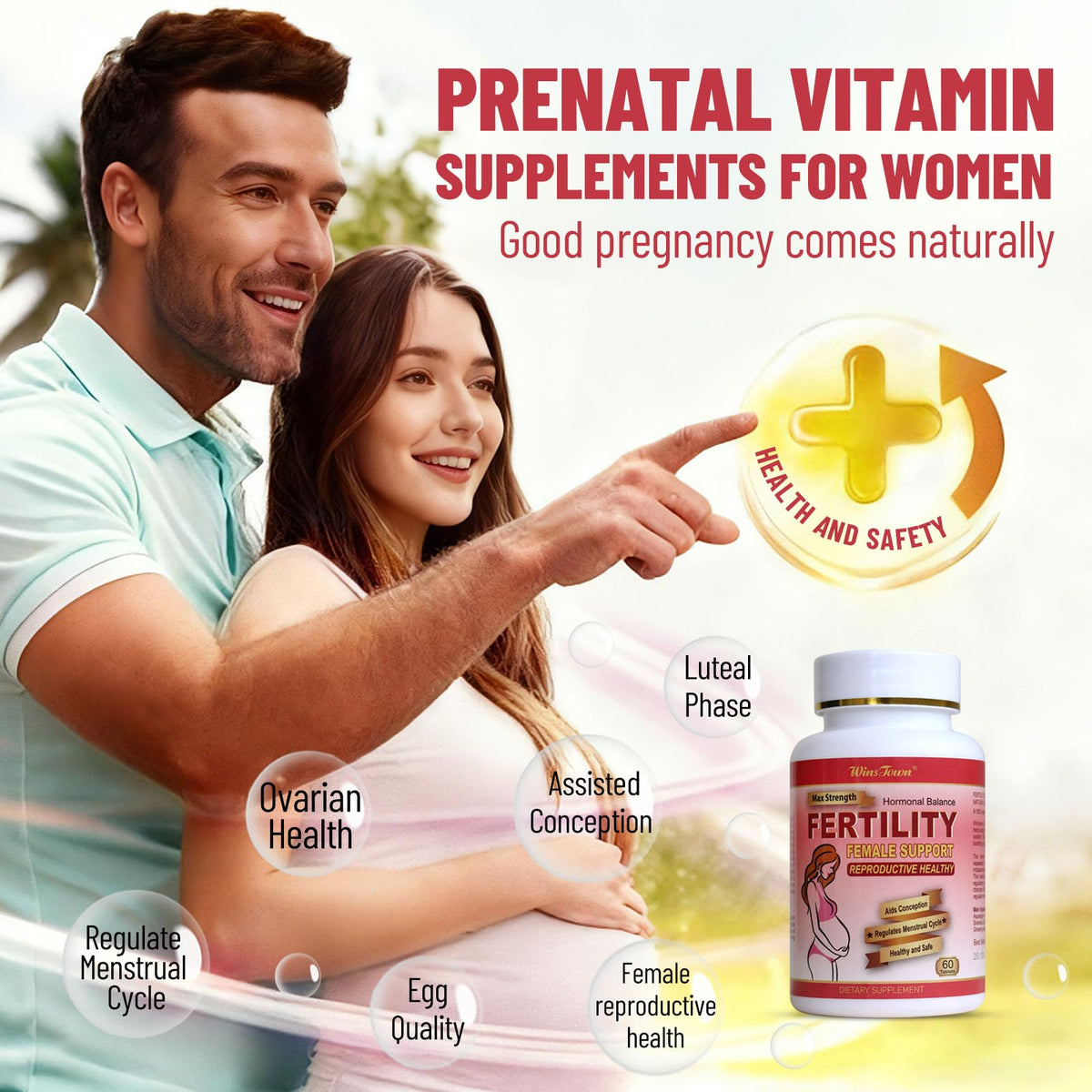 60 count prenatal vitamins for fertility