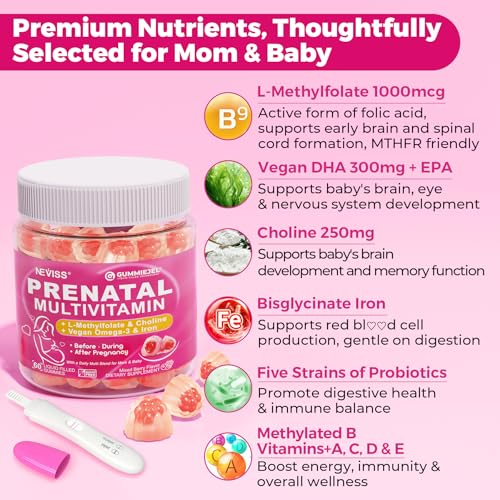 60 count prenatal vitamins gummies