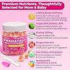 60 count prenatal vitamins gummies