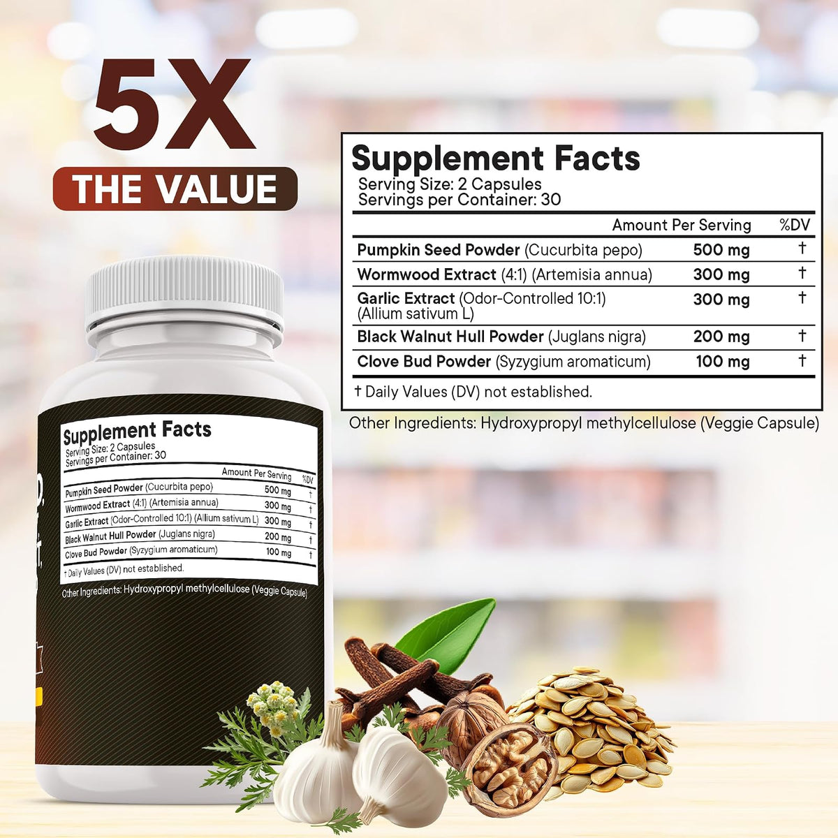 60 count probiotic enzyme formula