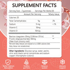 60 count probiotic fiber supplement