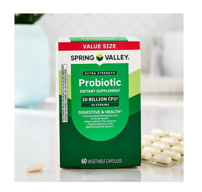 60 count probiotic for gut balance