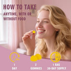 60 count probiotic gummies for gut health