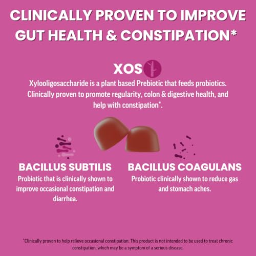 60 count probiotic gummies for women