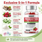 60 count probiotic gummies for women