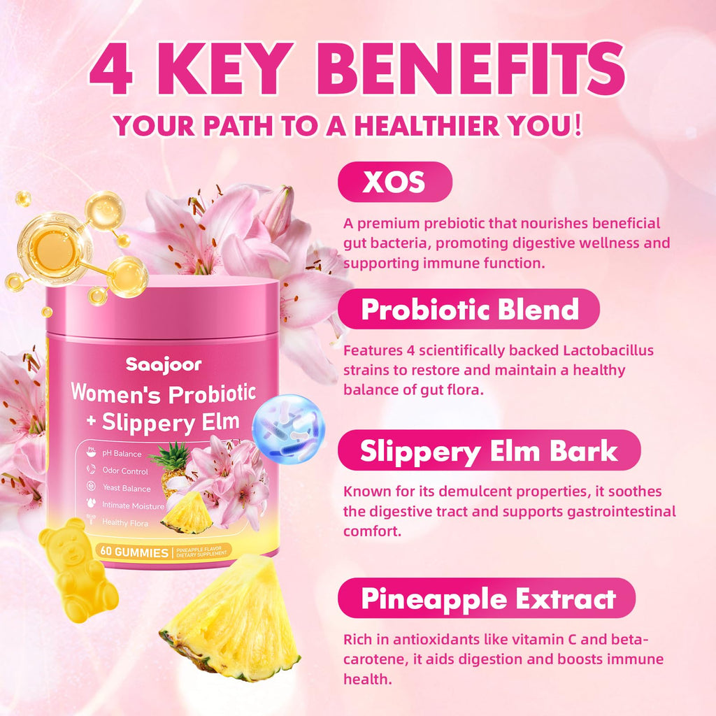 60 count probiotic gummy supplement