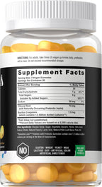 60 count probiotic gummy supplements