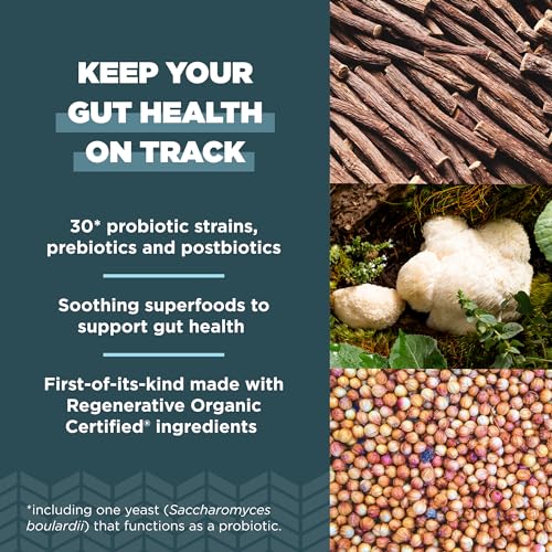 60 count probiotic supplement bottle