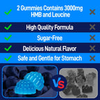 60 count protein gummies for easy supplementation