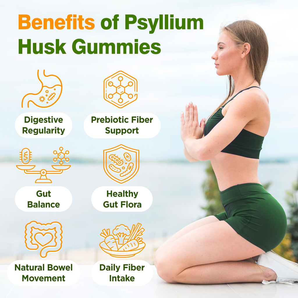 60 count psyllium husk gummies
