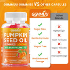 60 count pumpkin seed oil gummies